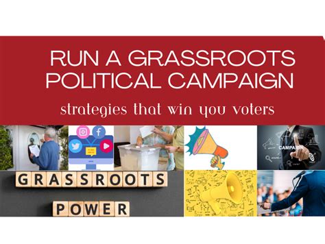 How To Run A Grassroots Political Campaign Innovative Strategies