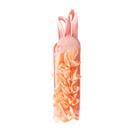Rubbing Back Long Bath Ball Color Strip Foaming Soft Lantern Bath Ball