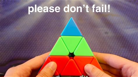Pov I Get A Super Easy Pyraminx Scramble Youtube