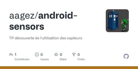 GitHub aagez android sensors TP découverte de l utilisation des capteurs