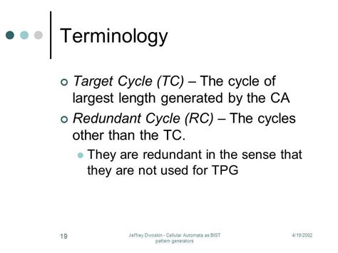 Cellular Automata As Bist Pattern Generators Ppt Download