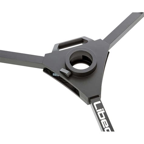 Libec Dl 10rb Compact Heavy Duty Dolly With Cable Guard And Tracking Lock For T102bt103b