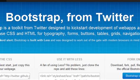 The Amazing Twitter Bootstrap Toolkit