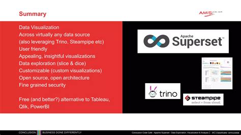 Apache Superset Open Source Data Exploration And Visualization