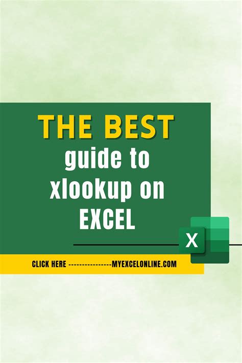How To Use Xlookup In Excel Artofit