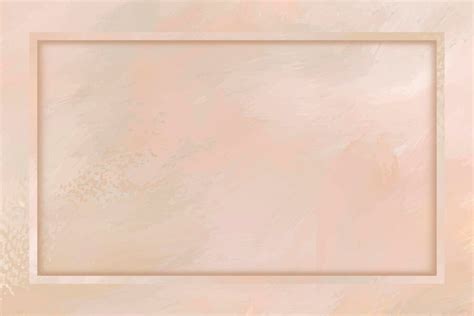 파스텔 오렌지 배경 템플릿 벡터에 사각형 프레임 무료 벡터