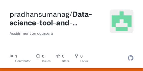 GitHub Pradhansumanag Data Science Tool And Ecosystem Assignment On Coursera