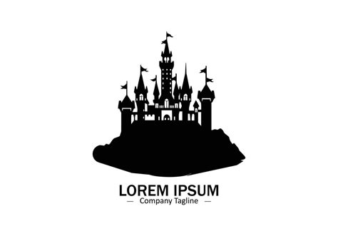 Disney Castle Logo Vector Disneyland Castle Silhouette Vector Free