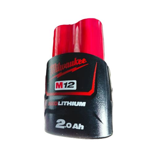 Milwaukee แบตเตอรี่ M12 B2 12v ขนาด 2ah ตัวเปล่า ไม่มีกล่อง เป็นสินค้าแยกจากชุด Shopee Thailand
