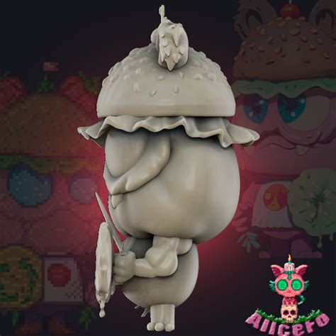 3d Printable Chibi Knight By Alicefo