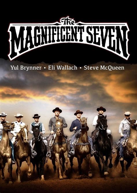 The Magnificent Seven 1960 Old Movie Posters The Magnificent Seven