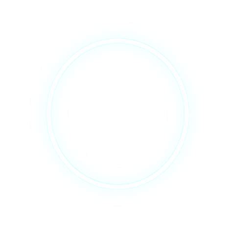 Circle Of Light White Background
