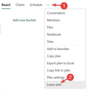 How To Delete A Plan In Microsoft Planner