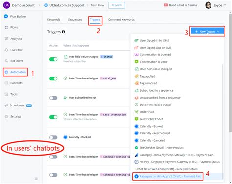 Triggers Help Center