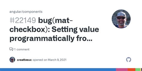 Bug Mat Checkbox Setting Value Programmatically From Changed Listener Detaches State From