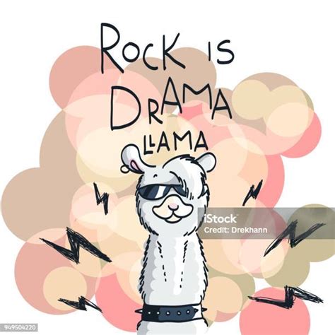 만화 라마와 귀여운 카드입니다 동기 부여 및 영감 따옴표입니다 그림 낙서 귀여운에 대한 스톡 벡터 아트 및 기타 이미지 귀여운 그림 그리기 낙서 드로잉 Istock