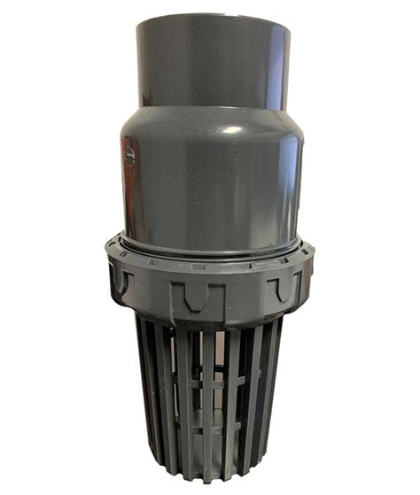2 Flui Pro Pvc Foot Valve Socket Fp Fv 020 Commercial Industrial Supply
