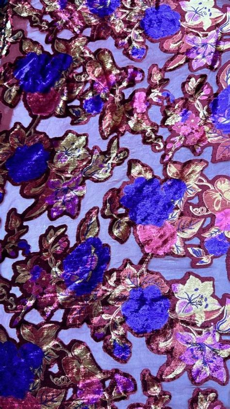 Printed Velvet Brasso Print Fabric At Rs 450meter In Surat Id
