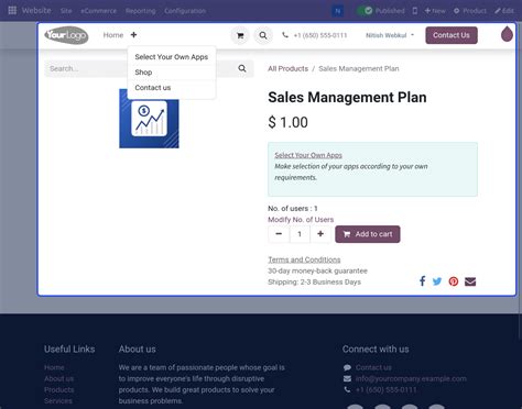 Odoo Saas Kit Start Your Odoo Saas Service Webkul