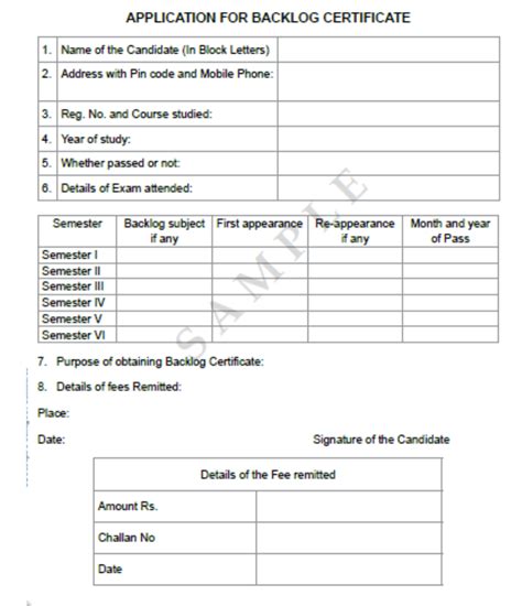Backlog Certificates In 2024 Sample Format Application More Backlog