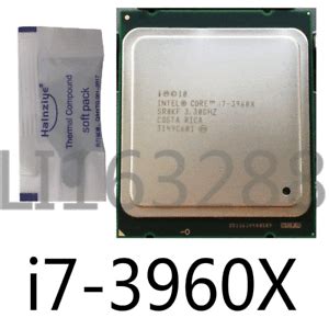 Intel Core I7-3960X 3.3GHz 6C 15Mb 5GT/s 130W LGA2011 CPU Processor | eBay