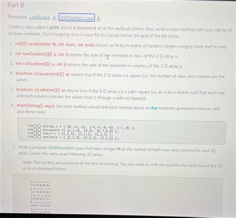 Solved Lab 8 I Need Help With All Parts And Sections This