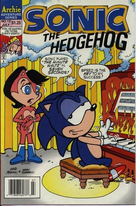 Archie Sonic Issue 12 Cover Artwork Sonic Comics Sonic Stadium