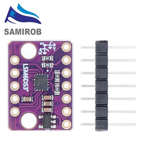 gy lsm6ds3 accelerometer gyro embedded digital temperature sensor board
