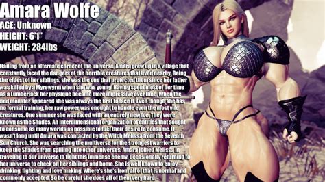 Rule 34 1girls 3d Abs Amara Wolfe Ass Athletic Athletic Female Big Breasts Bottom Heavy