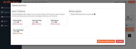 Restore And Download Jetbackup