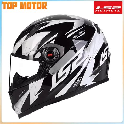 Jual Original Ls2 Ff358 Motorcycle Helmet Casco Moto Full Face Casco
