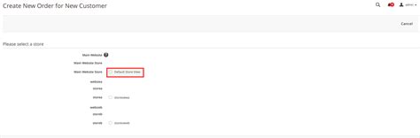 Create New Order In Default Store View On Admin · Issue 30442