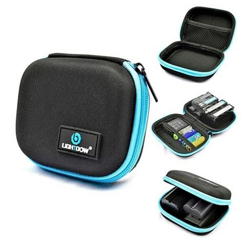 Lightdow 충격 방지 휴대용 케이스 하드 보호 Eva 충격방수 Dslr 배터리 홀더 Usb 케이블 오 티몬