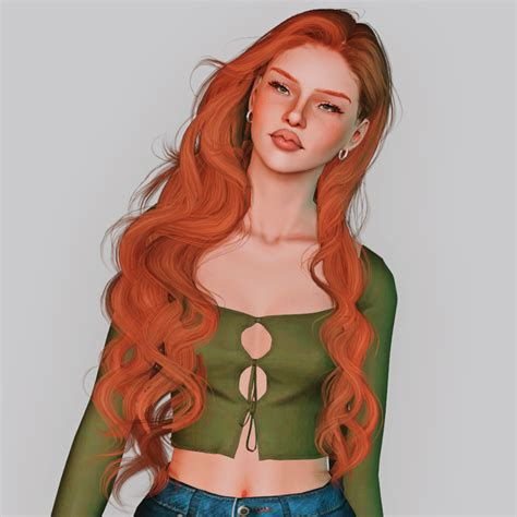 Ryenardo 4t3 Wingssims Es1008 Long Curly Hair