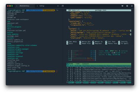 17 free and open source terminal emulators for macos and alternatives