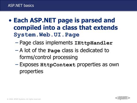 PPT ASP NET Architecture PowerPoint Presentation Free Download ID
