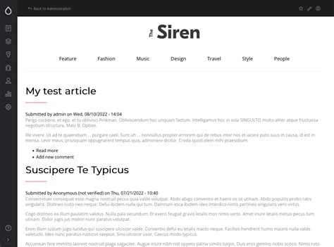 Specific Settings Within Gin Gin Admin Theme Drupal Wiki Guide On
