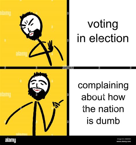 Voter Reaction Stock Vector Images Alamy