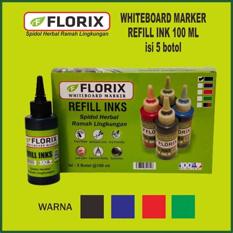 Jual Florix Tinta Spidol Whiteboard Refill Ramah Lingkungan Per Pack