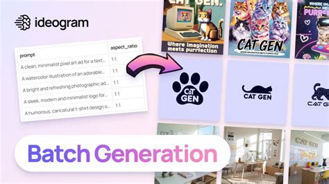 Introducing Batch Generation Youtube
