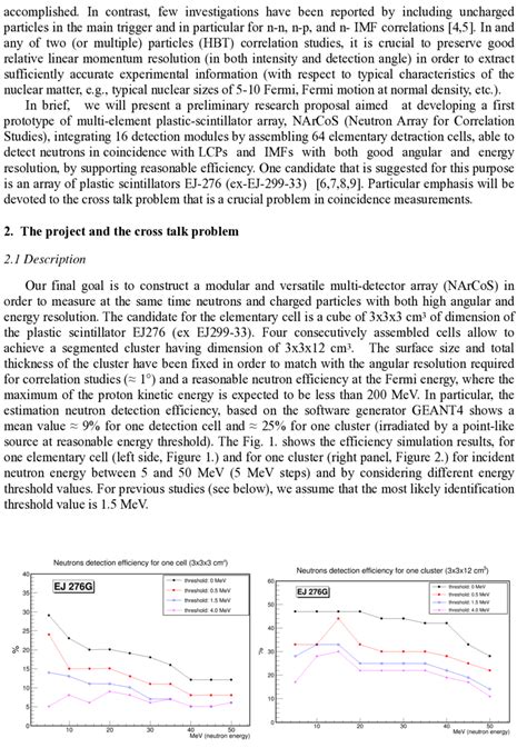 Geant4 Efficiency Simulations For One Elementary Cell The Lines