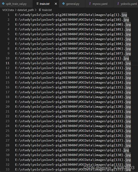 Yolov5训练自己的数据集yolov5模型训练划分数据集txt文件 Csdn博客
