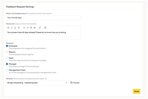 Automated Feedback Requests Small Improvements Help Center