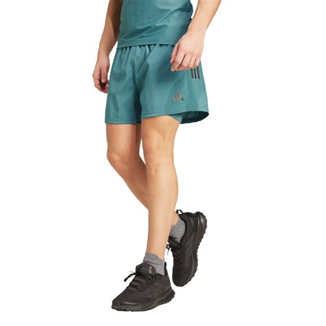 Adidas Own The Run 2in1 Mens Running Short Preloved Teal The