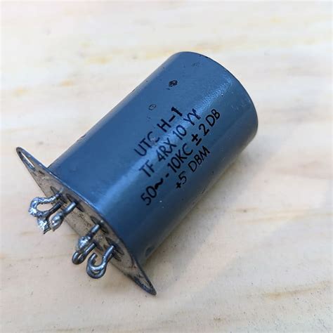 utc h 1 line or microphone to grid tube input transformer reverb