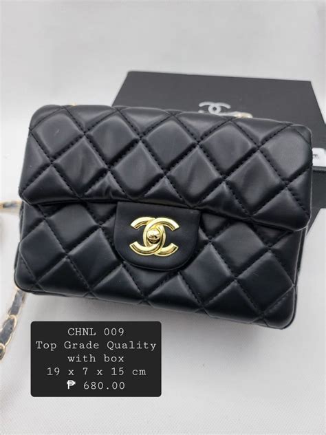Chnl Bag 01 With Box Womens Fashion Bags And Wallets Shoulder Bags On Carousell