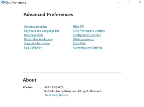 Authentication Citrix Workspace™ App For Windows