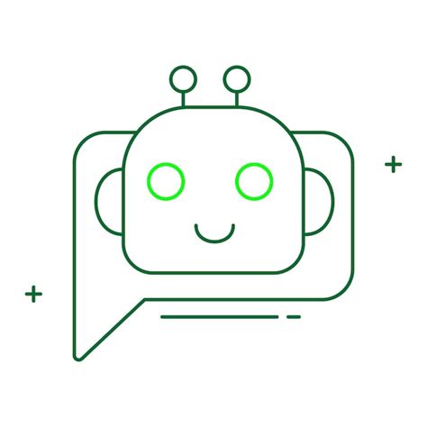 Premium Vector Conversational Ai And Chat Bot Vector Icon Design Ai