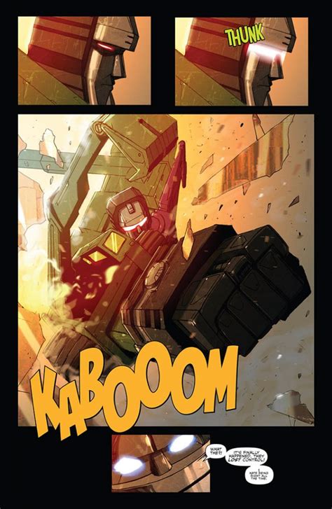 Idw Transformers Galaxies Constructicons Rising El Nuevo Origen De