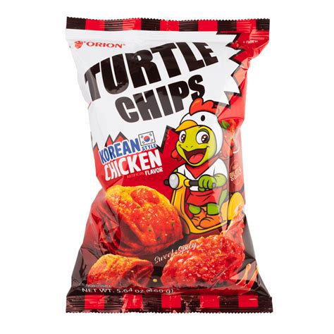 Get Orion Turtle Chips Korean Fried Chicken Flavor 160 G Delivered Weee Asian Market